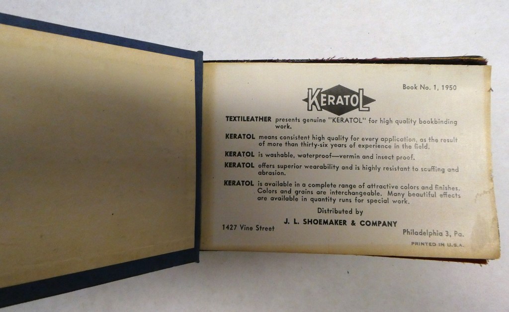 Keratol TEXTILEATHER – Bookartz